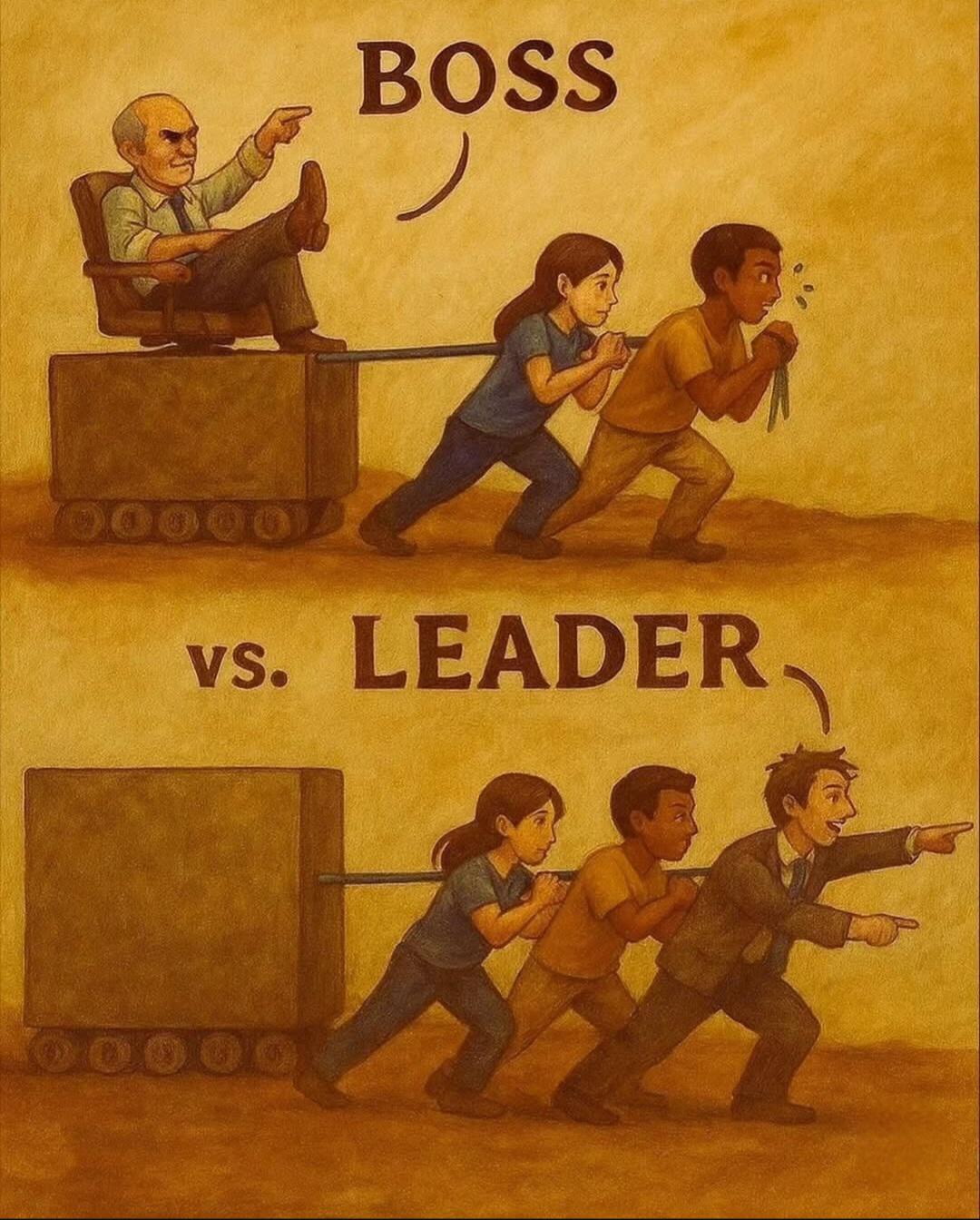 Boss vs. Leader · United Networks International