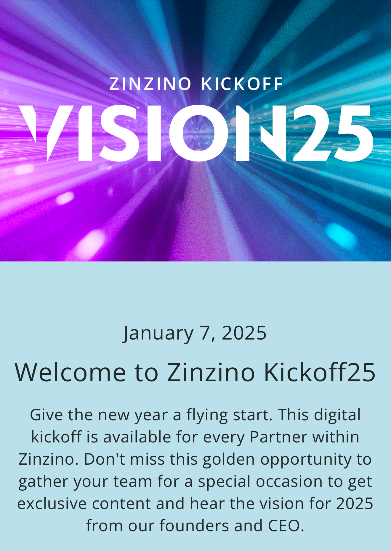 Zinzino KickOff Vision 25 Event · United Networks International