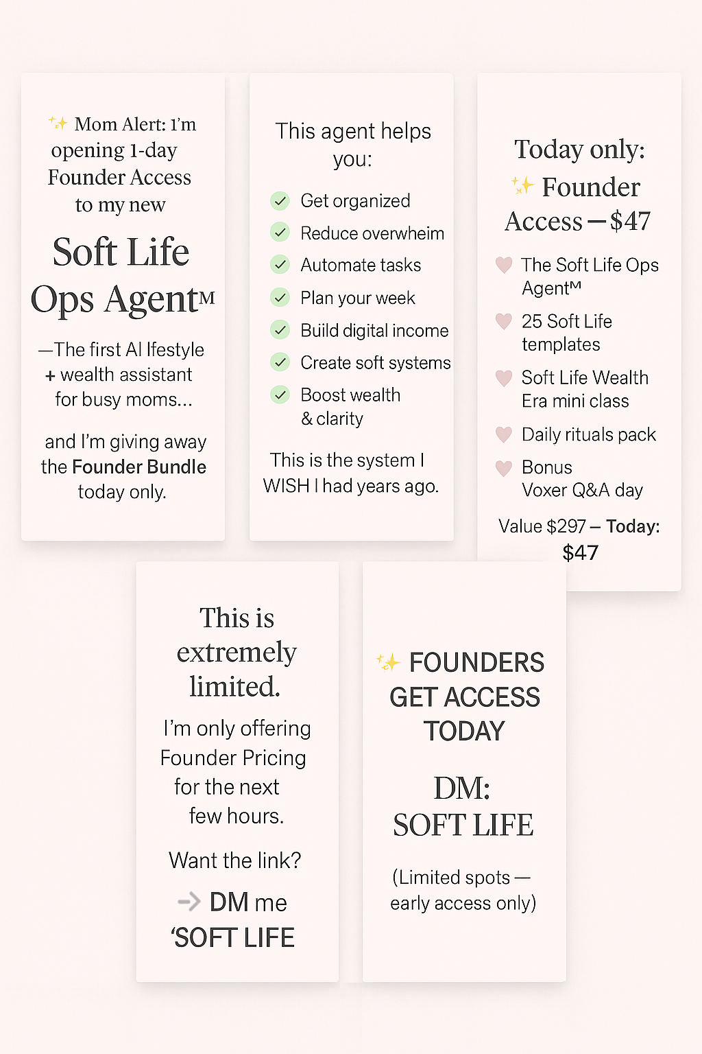 Soft Life Ops Agent · Soft Wealth Society