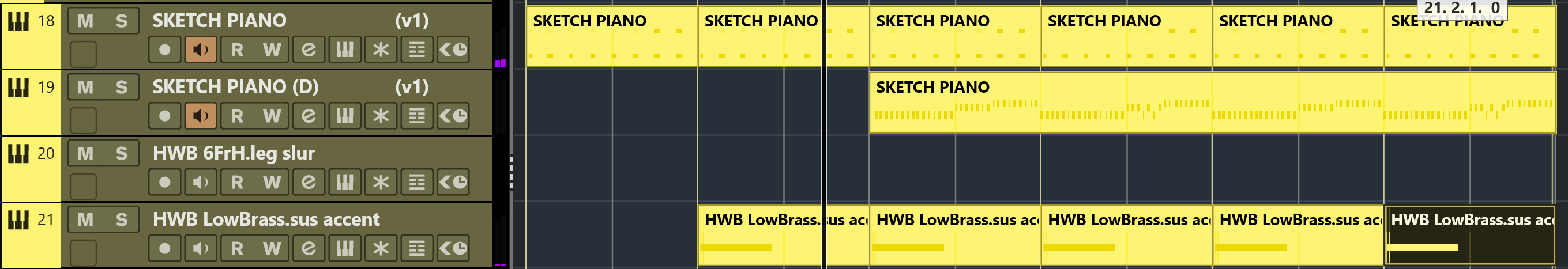 How do you label your DAW's MIDI data patterns? · Audio Artist Academy
