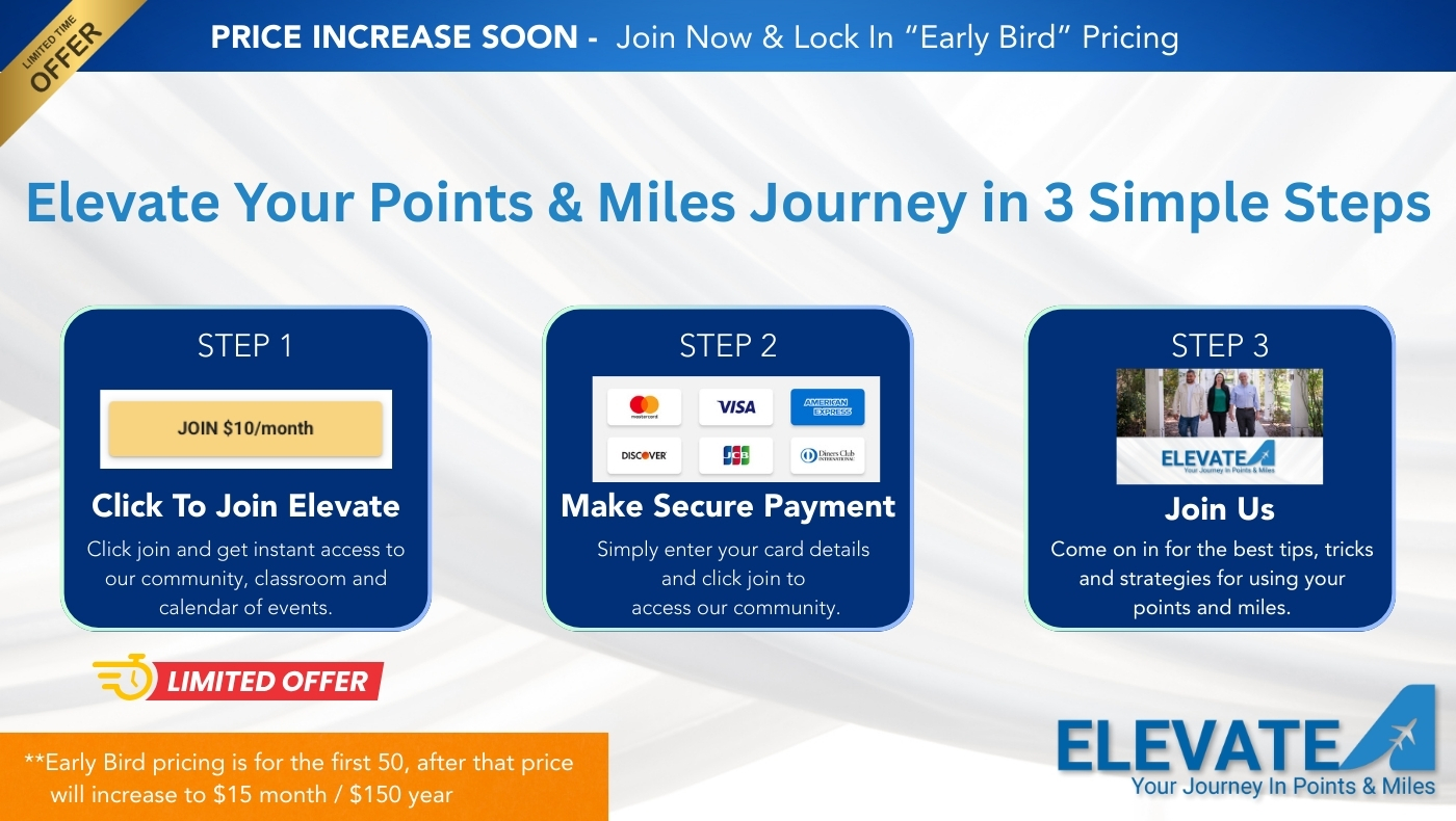 ELEVATE with Points and Miles