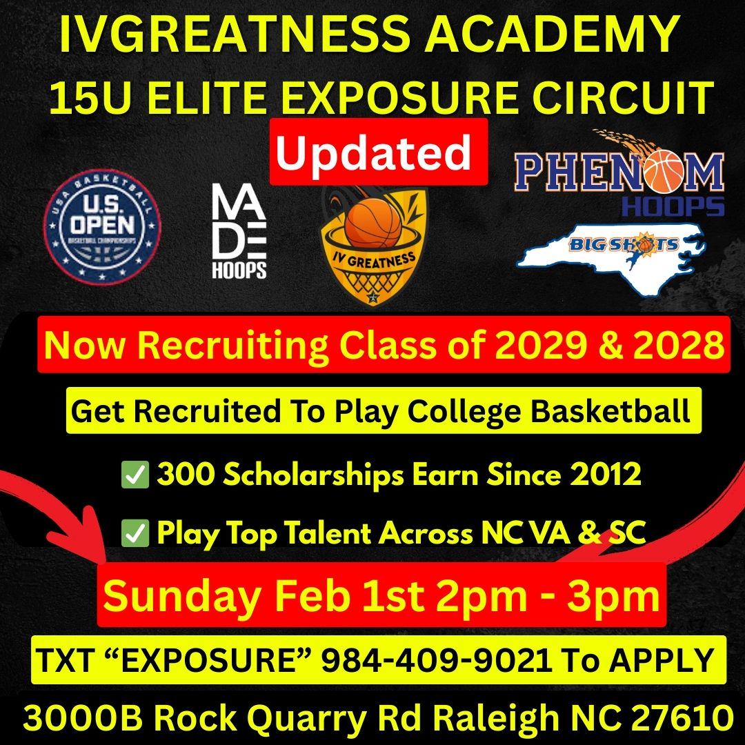 🚨 UPDATED TRYOUT DATE IMPORTANT ANNOUNCEMENT 🚨 · IV Greatness Academy