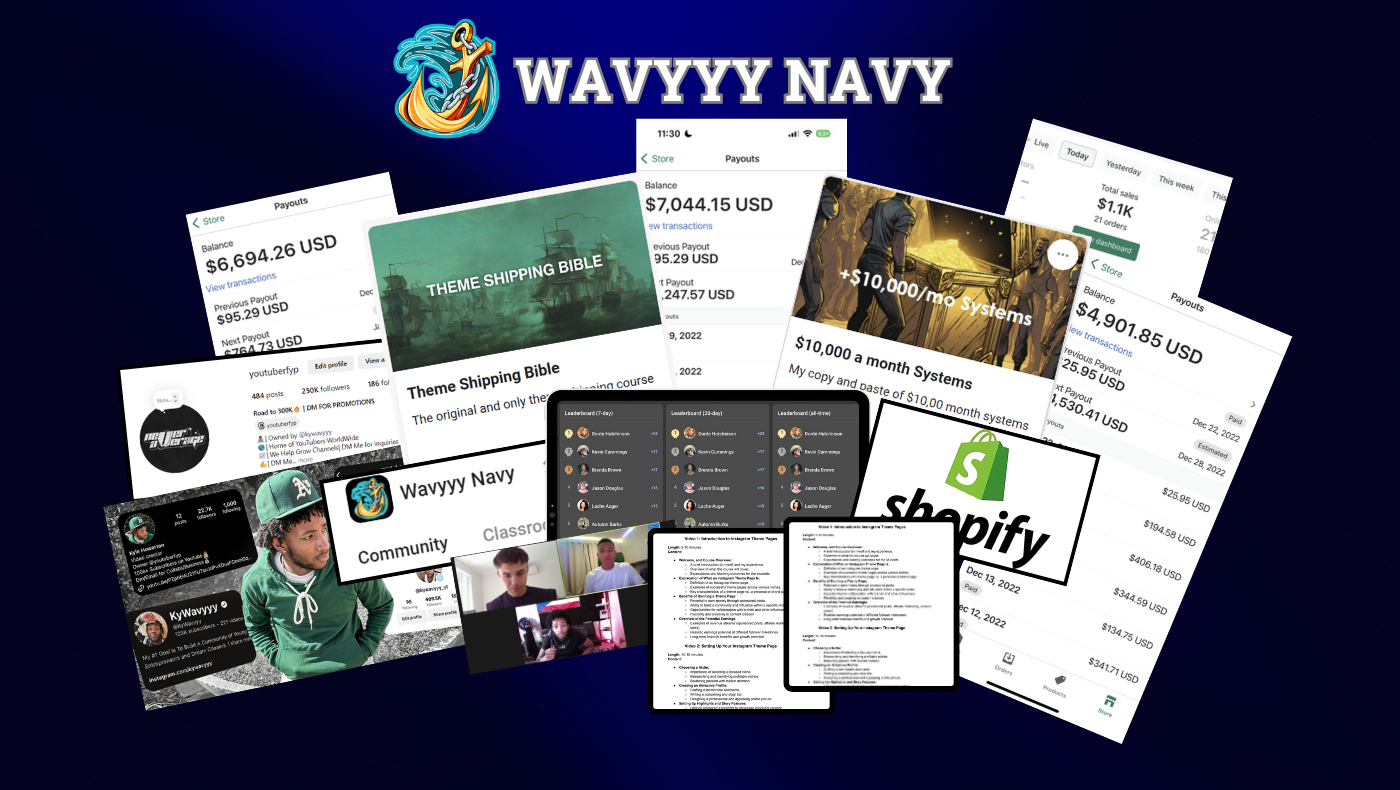 Wavyyy Navy Premium Is Now LIVE 📈 · Wavyyy Navy Recruits