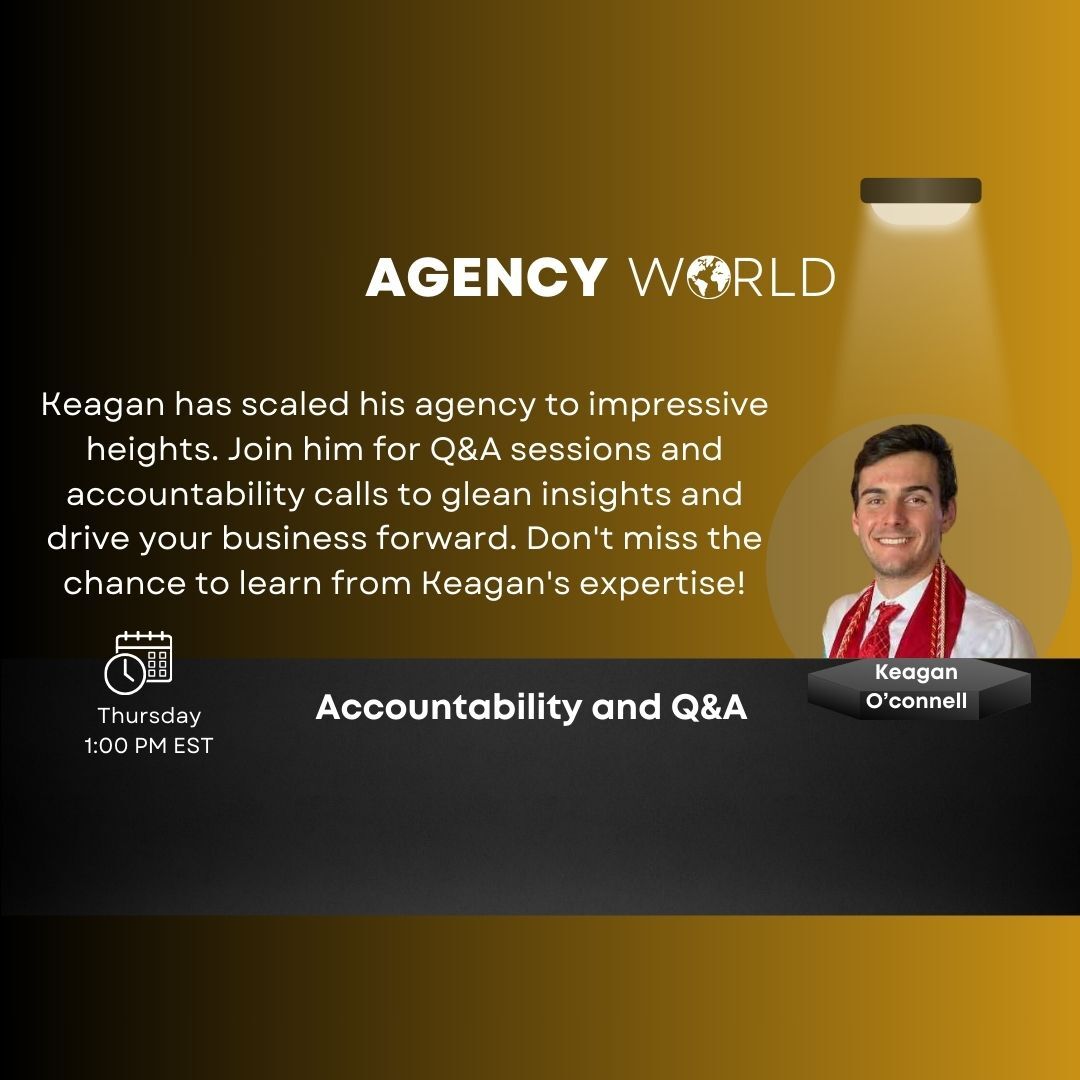 🔥 Ready to level up your accountability game? · Agency World
