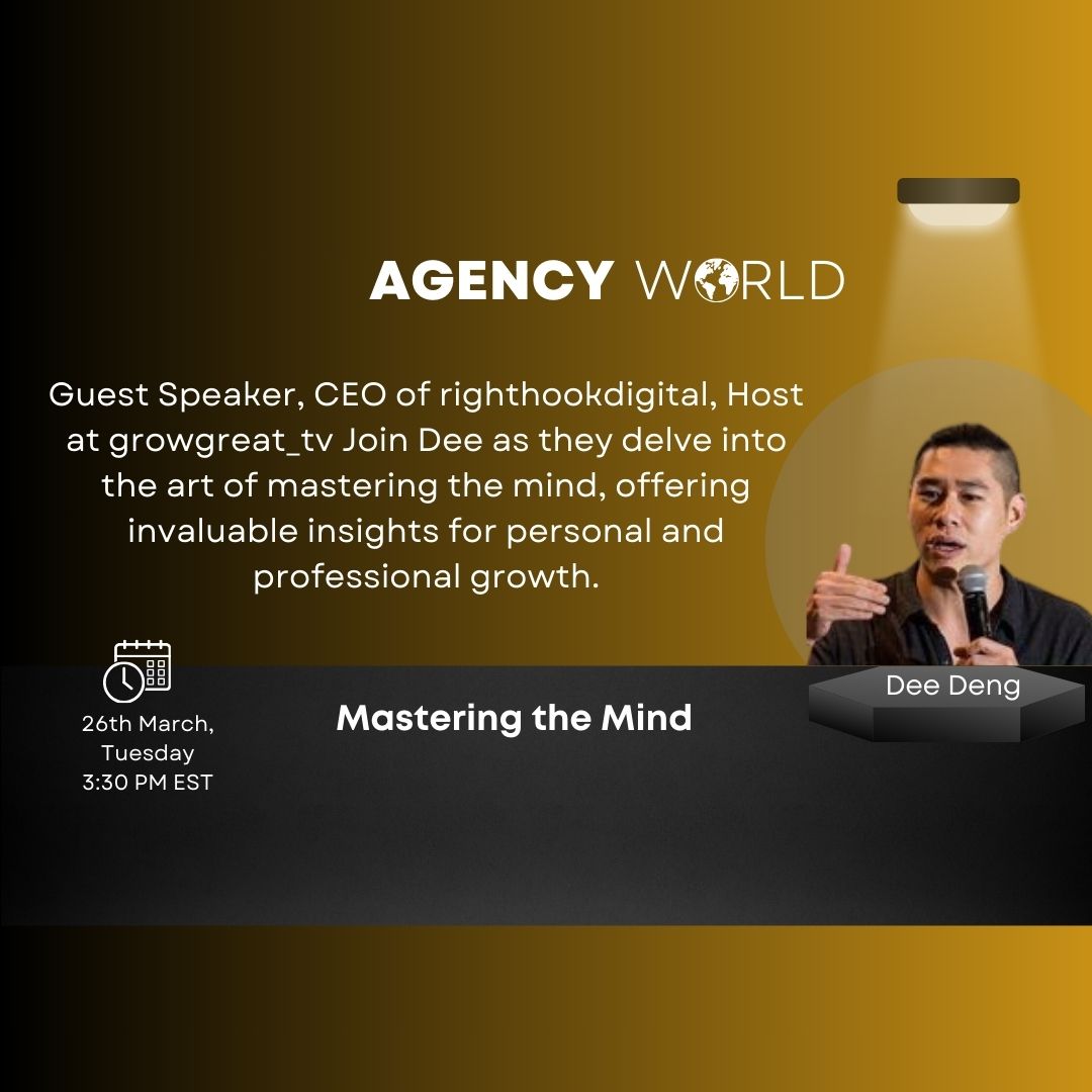 Mastering the MIND🤩 · Agency World
