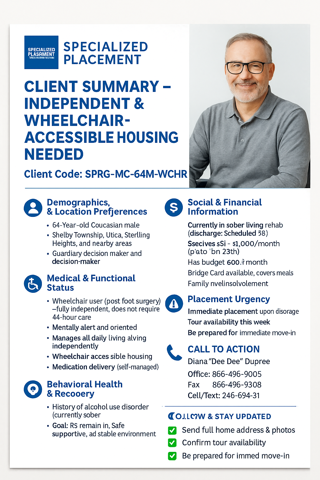 New PLACEMENT LEAD🏘️ · Specialized Placement Group