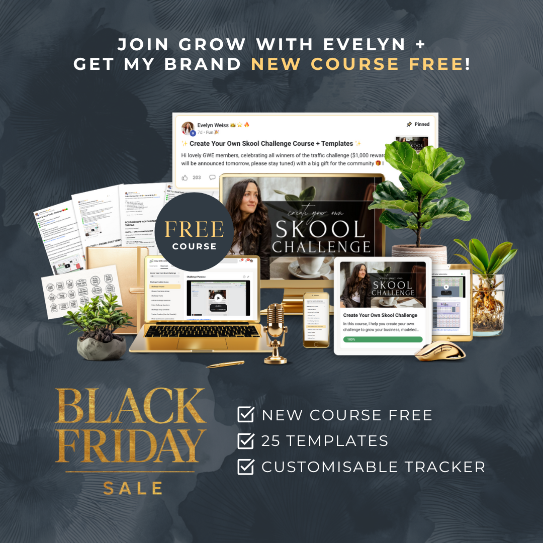 ⏰Black Friday Deal 🖤💥 · Skool Growth Free Training Hub