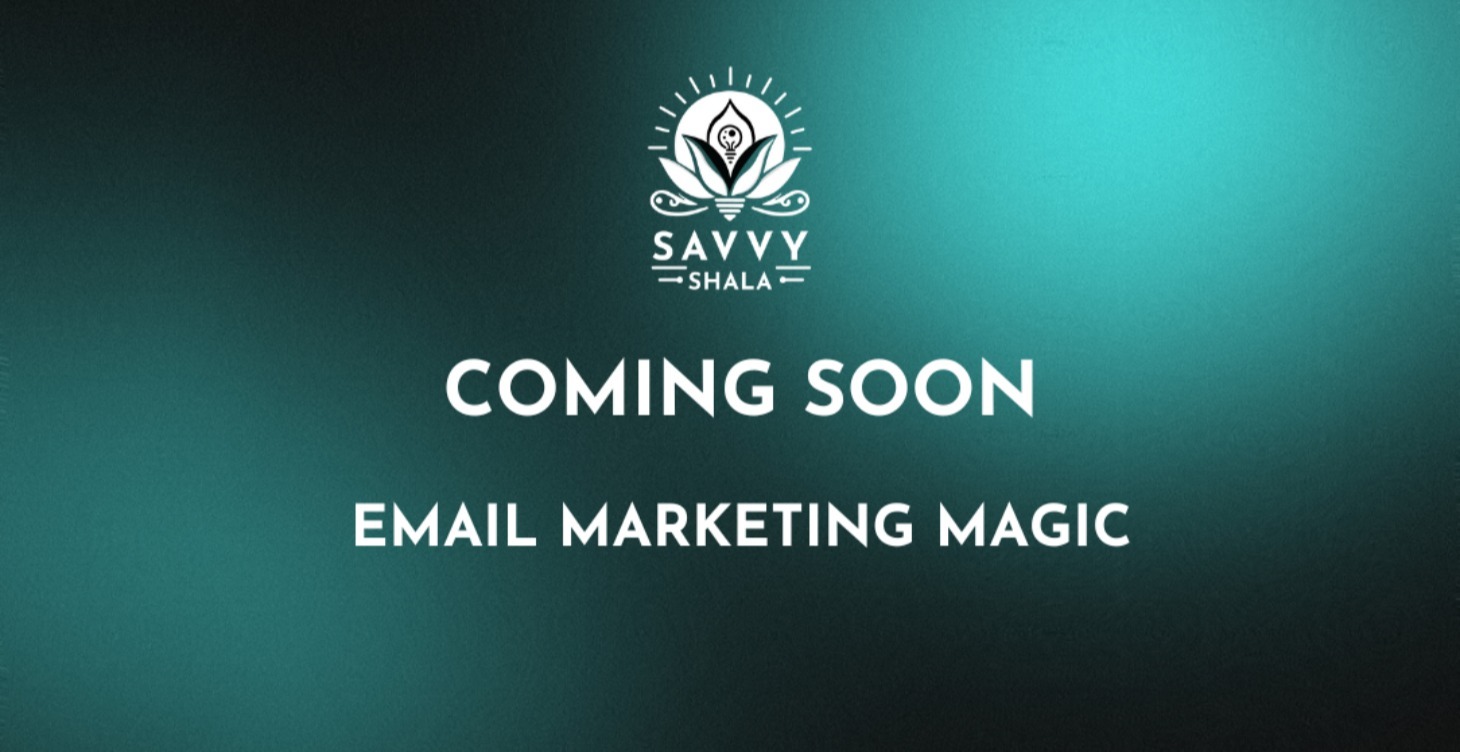 New module - Email Marketing Magic · Savvy Shala - Yoga Teachers