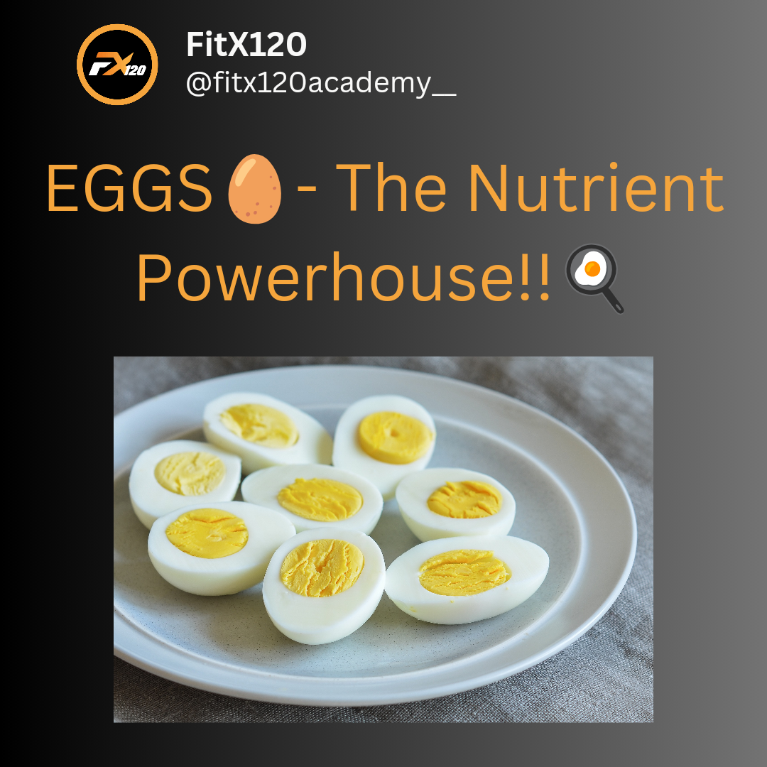 EGGS🥚 - The Nutrient Powerhouse · Fitx120 - Free Community
