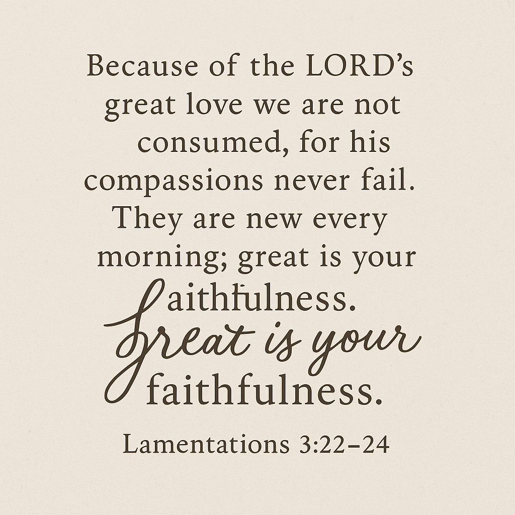 Great Is Your Faithfulness · She Blooms Membership