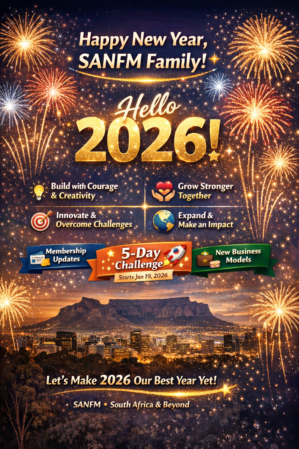 🎉 Happy New Year SANFM Family! 🎉 · Social Affiliates Network