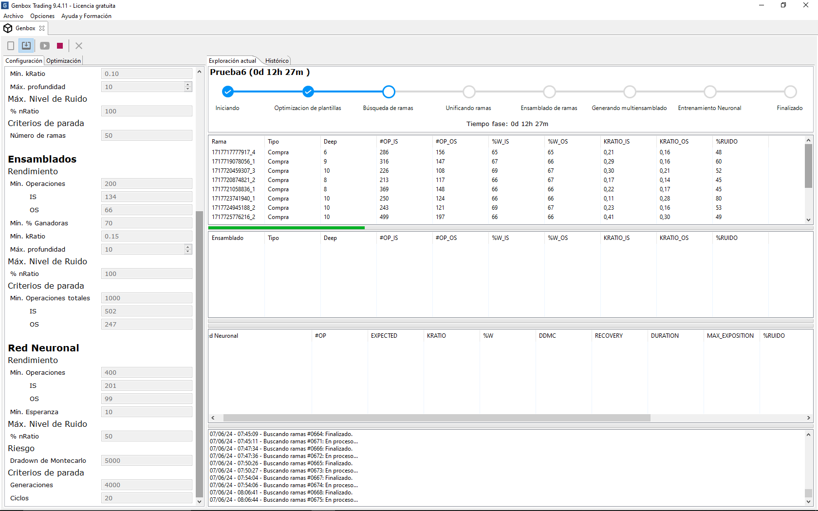 12 horas y no pasa de "Buscando ramas" · Genbox Traders en Español