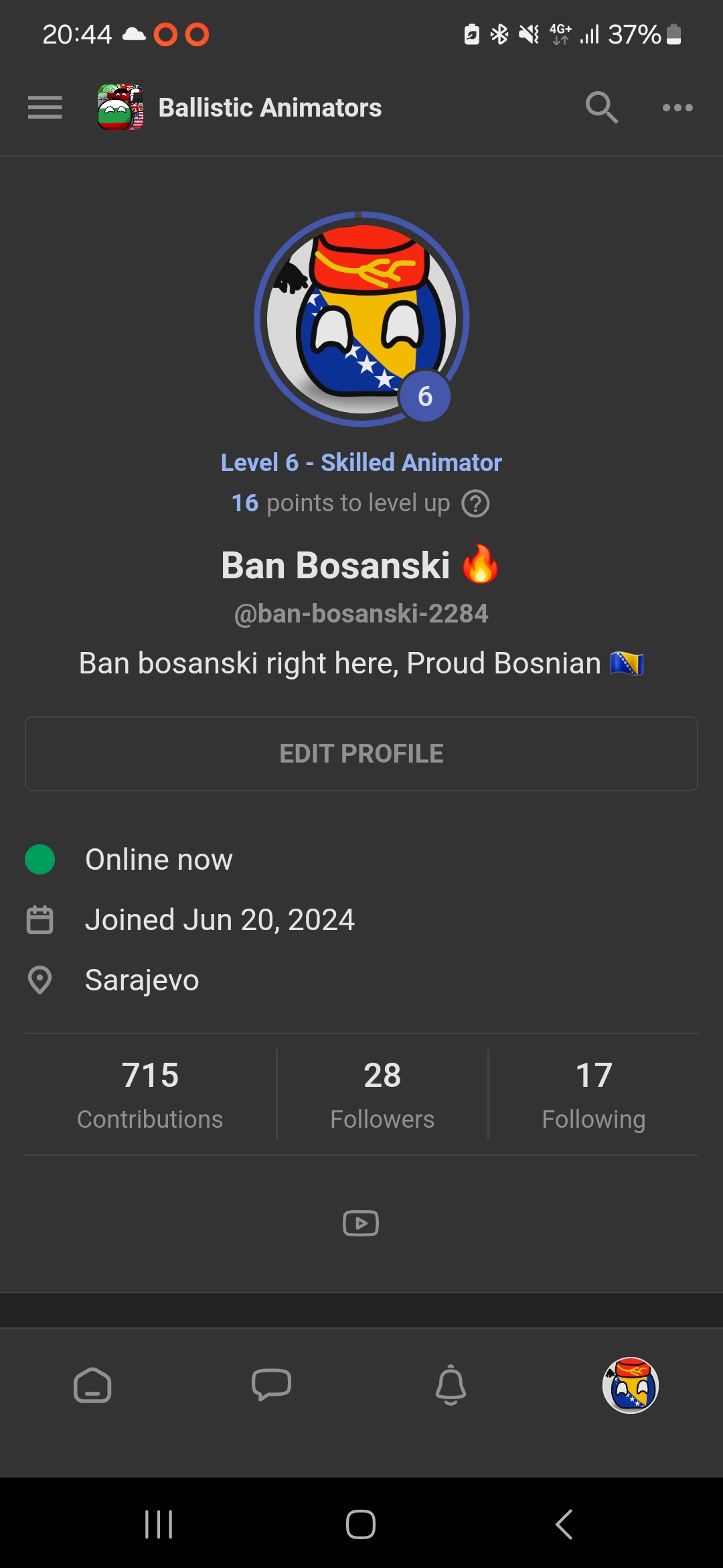 Level up! · Ballistic Animators