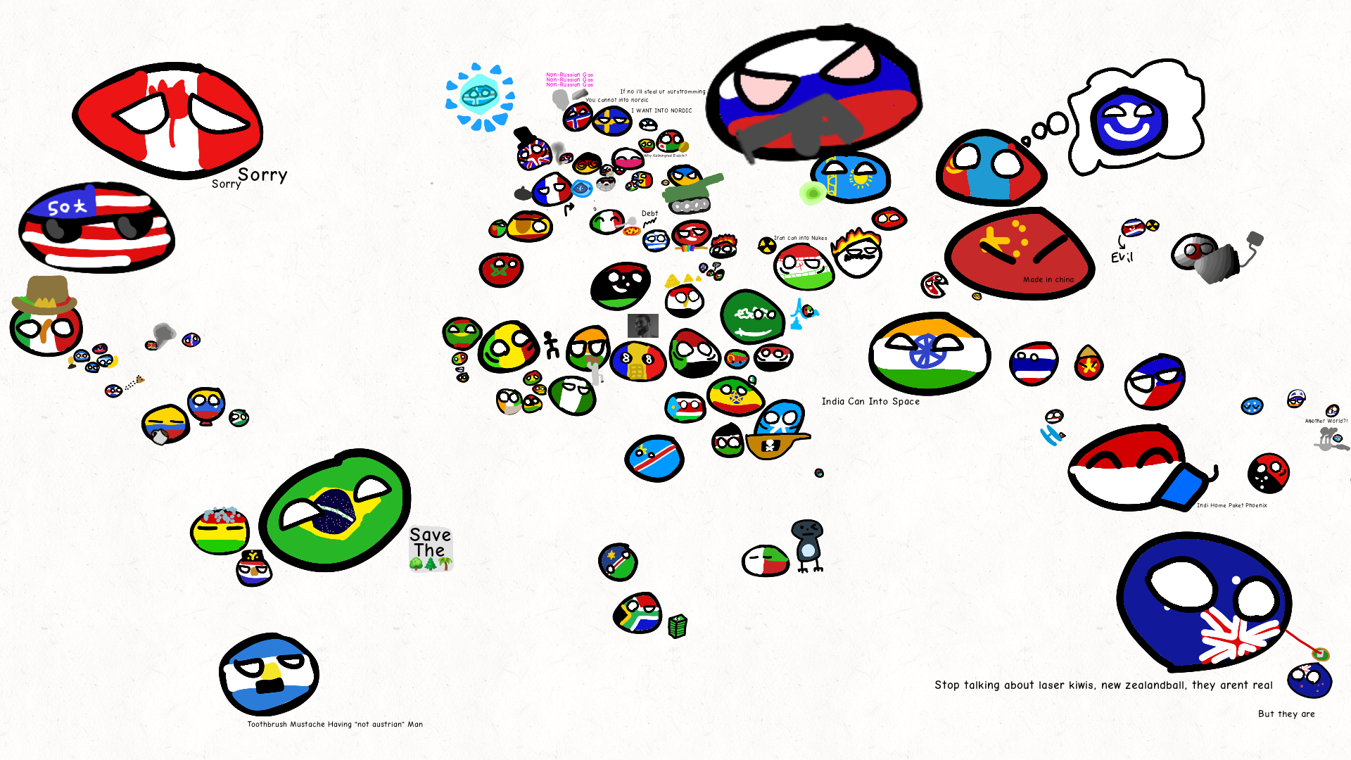 World map · Ballistic Animators