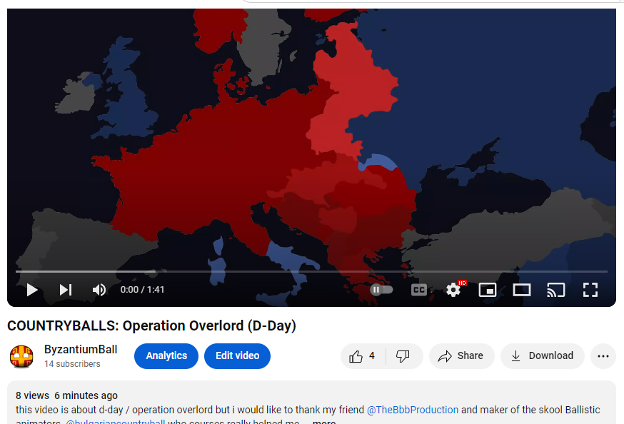 How was my first premier · Ballistic Animators