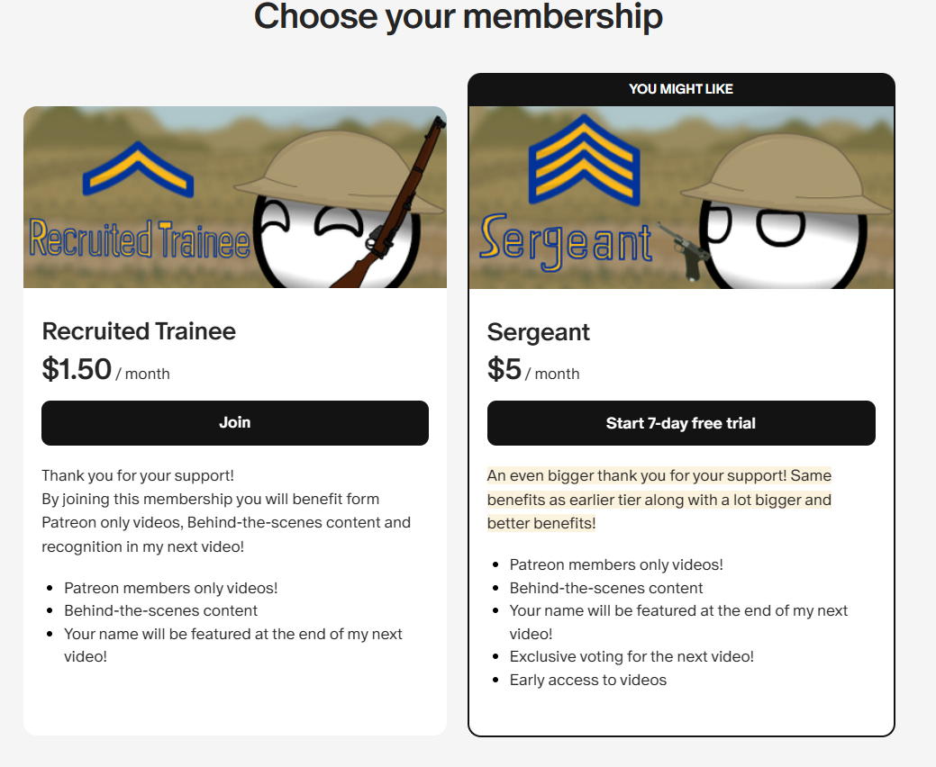 Patreon · Ballistic Animators