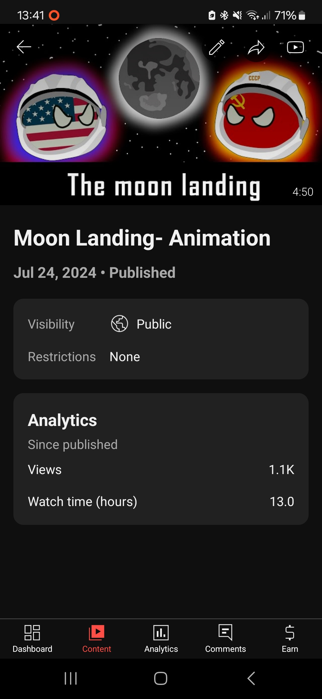 Success · Ballistic Animators