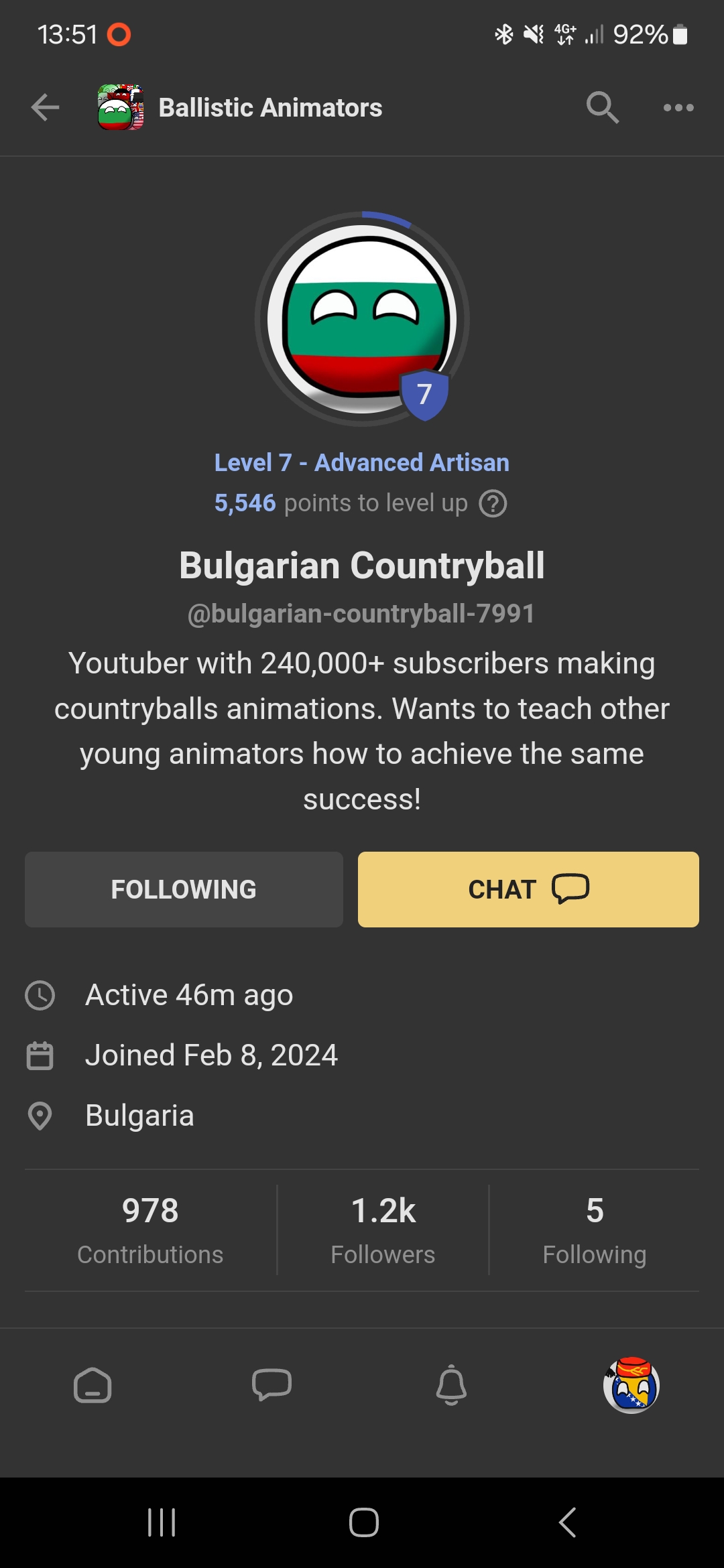 Getting close · Ballistic Animators