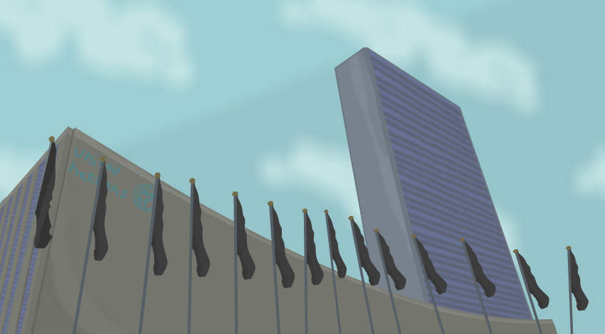 United nations building rate /10 · Ballistic Animators