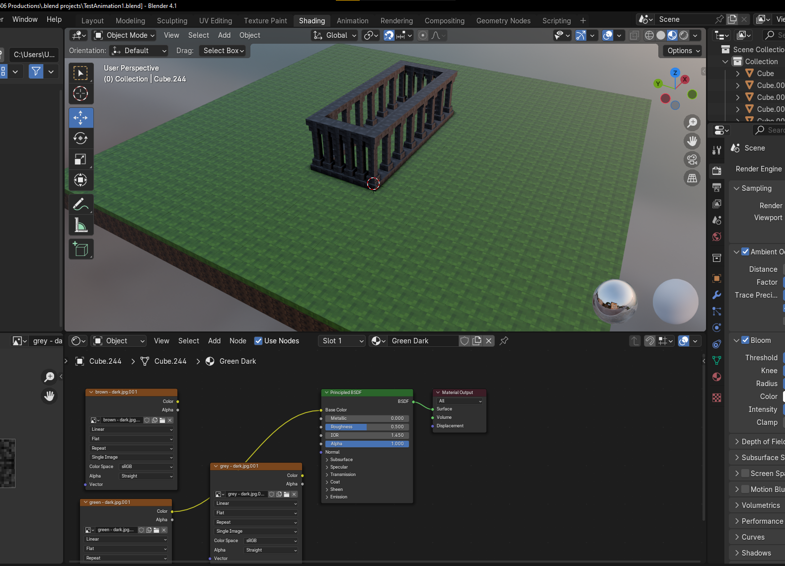 2nd Day of Learning Blender :D · Ballistic Animators