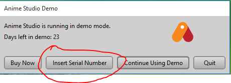 I can't find the serial code for Anime studio pro 11 · Ballistic Animators