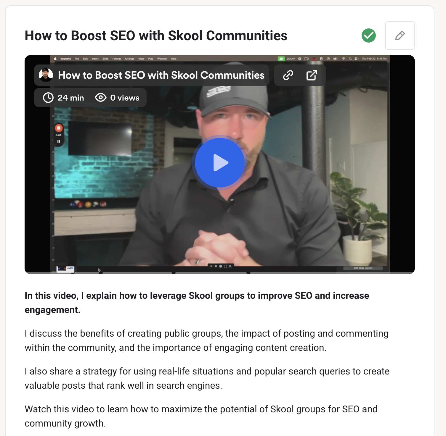 How To Boost Seo With Skool Communities · Makeonce Free