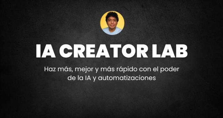 IA CREATOR LAB
