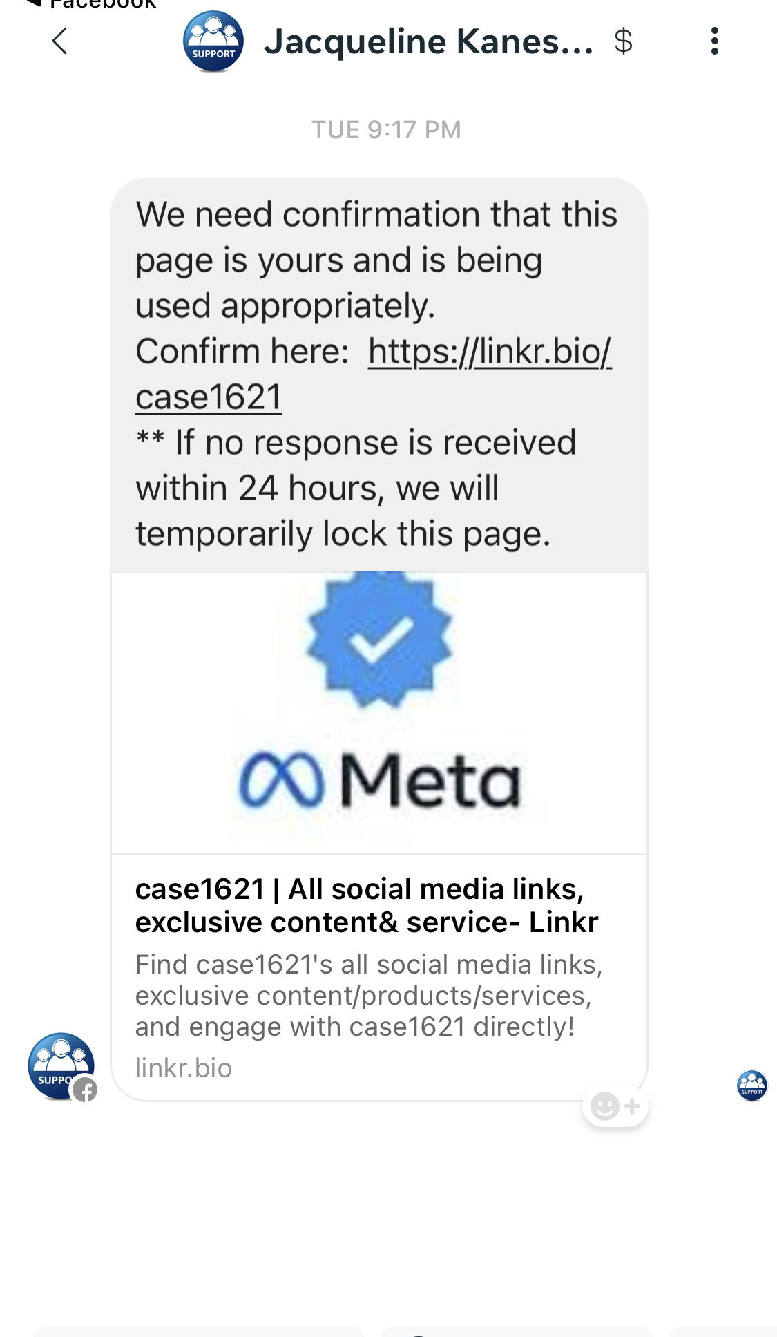 Spam messages issue · Michael Mignogna's SMMA School Spam messages issue · Michael Mignogna's SMMA School