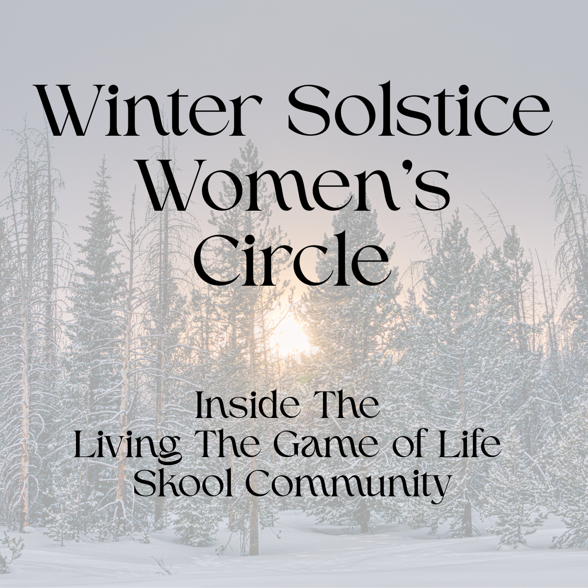 Winter Solstice Women’s Circle · Spiritual Directory
