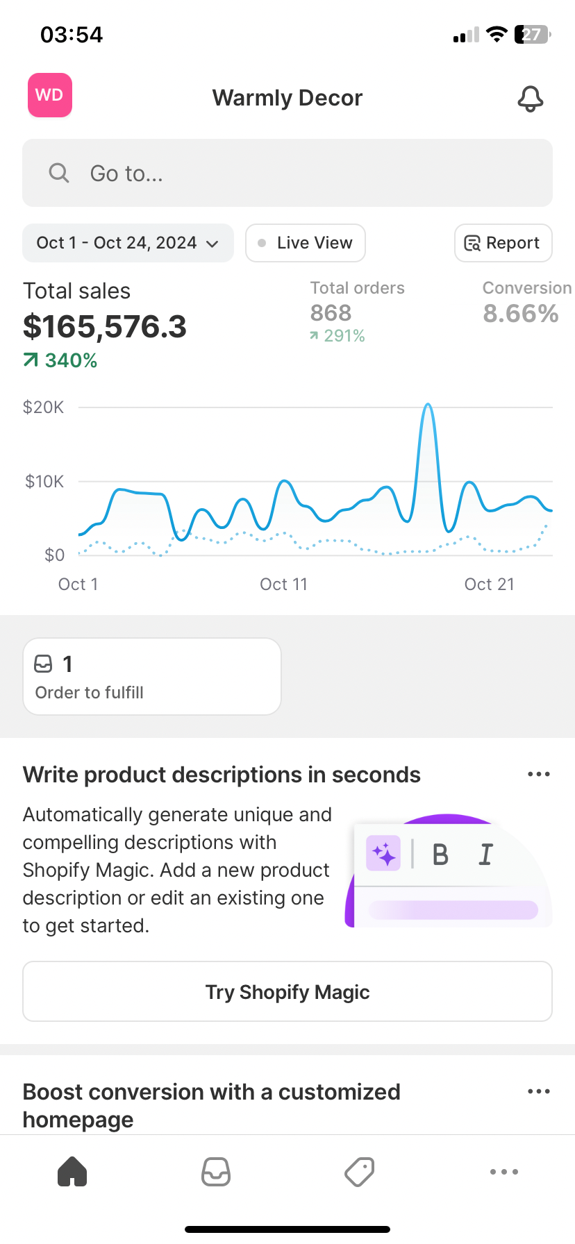 165k shiiii · Supplier HQ High Ticket eCom