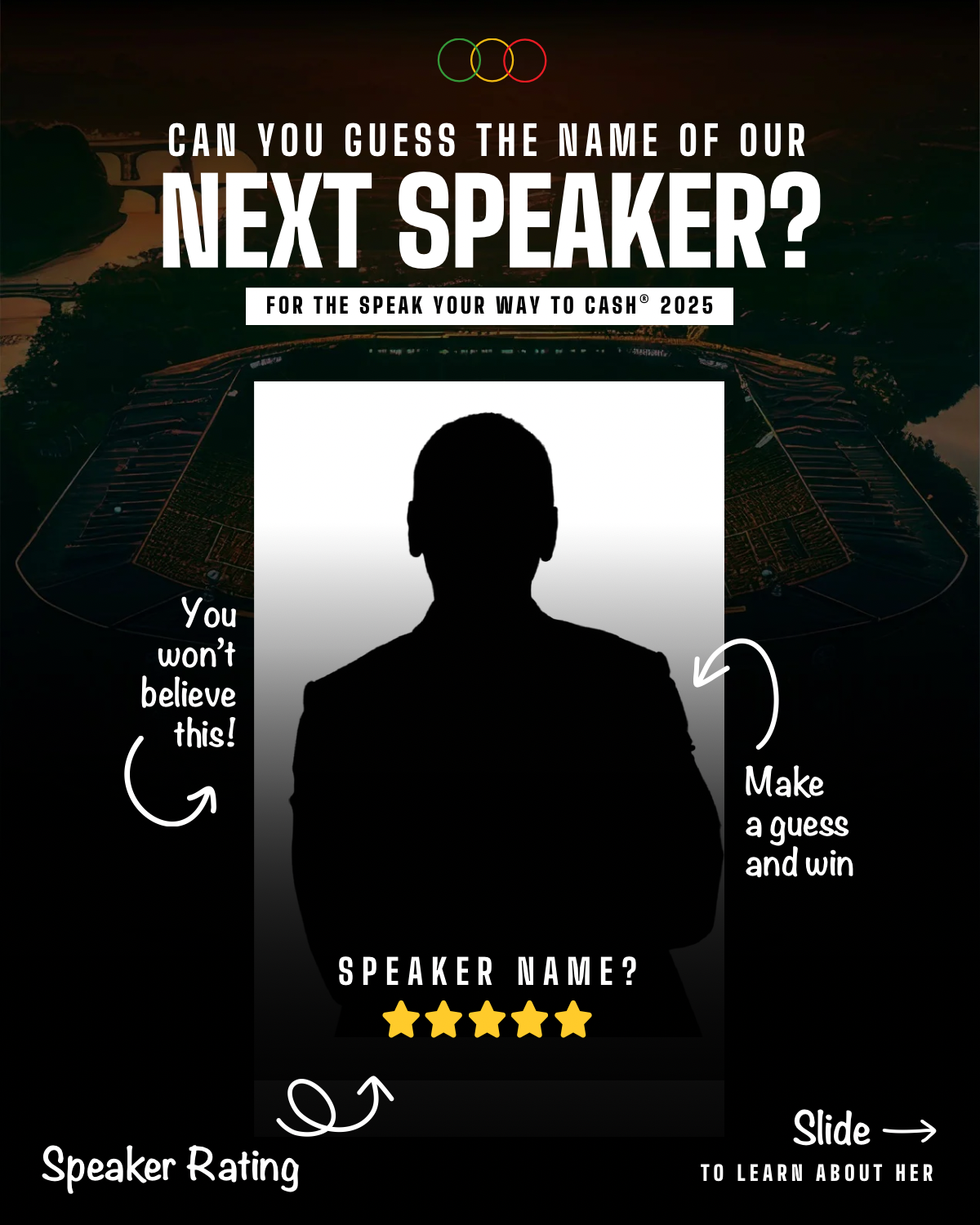 Can you guess the next speaker? 👀 · Speak Your Way To Cash