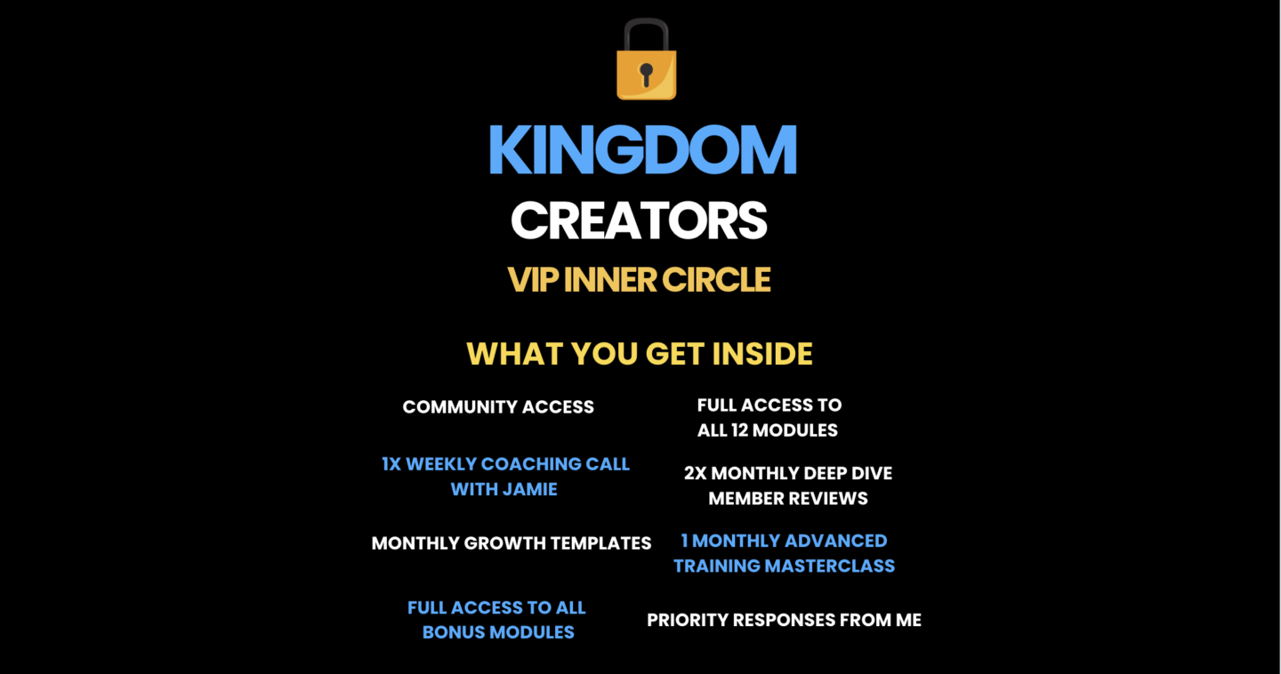 Kingdom Creators Inner Circle