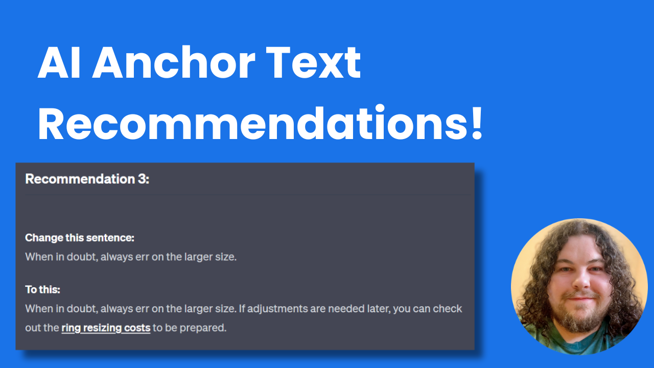 Anchor Text Automation App · AI SEO Operators