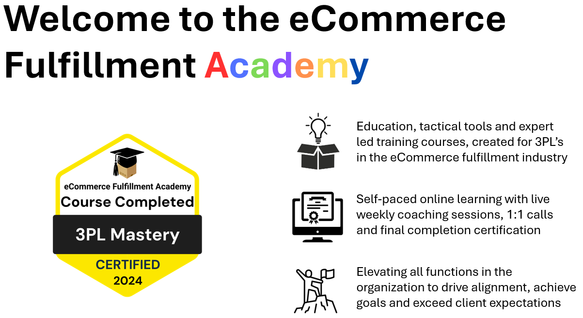 eCommerce Fulfillment Academy