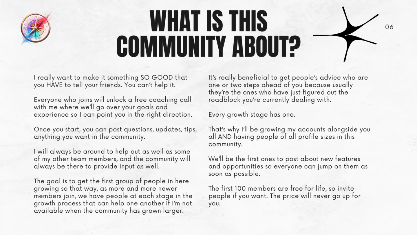 About This Community - Why Should You Listen To Me? · Creator Compass