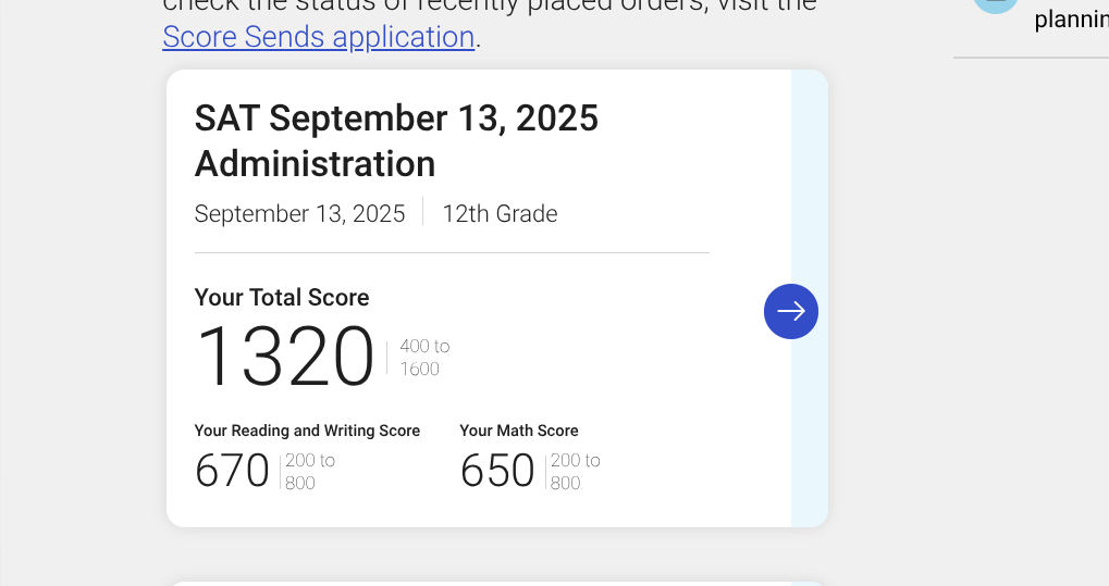 100 point improvement on English from 14 Day Course ️ · Gamify SAT
