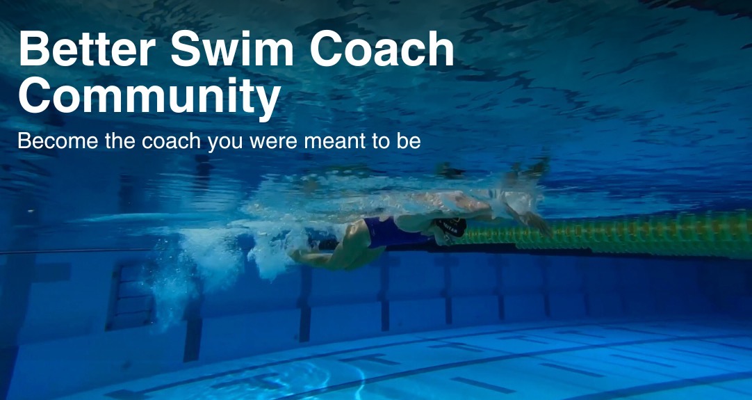 Better Swim Coach Community