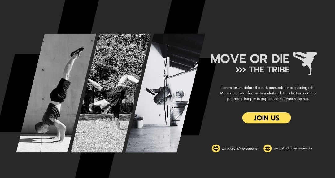 New Follow Alongs - Upgrade your Posture · Move or Die - The Tribe