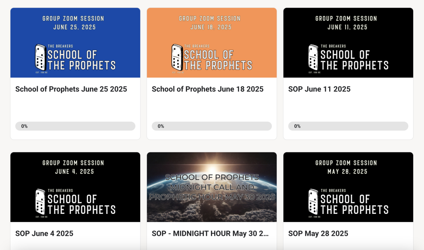 The School of Prophets