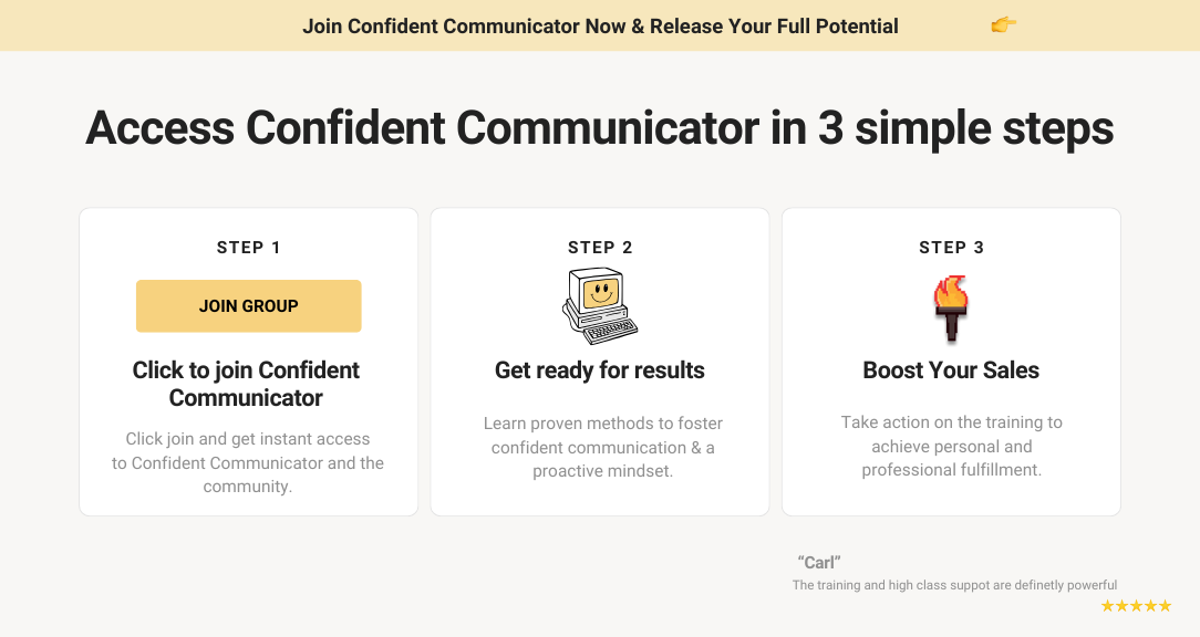 Confident Communicator