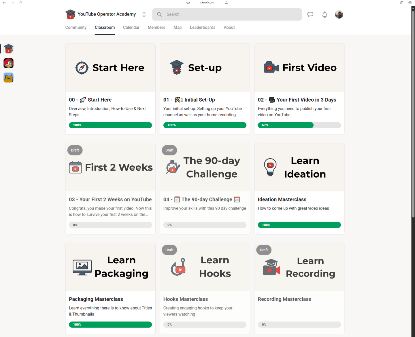 YouTube Operator Academy