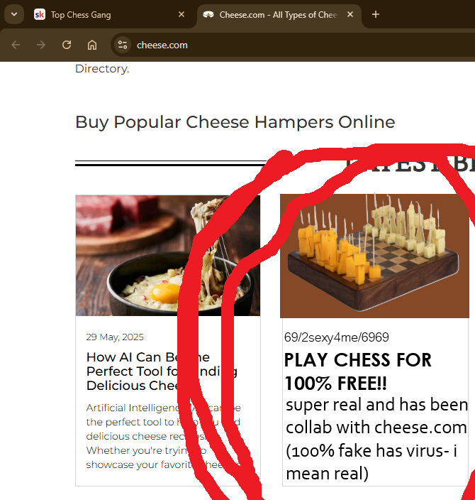 cheese chess · Top Chess Gang