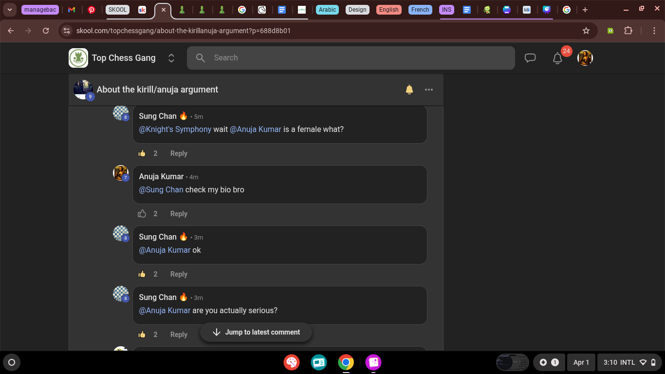 LOLLLLL · Top Chess Gang