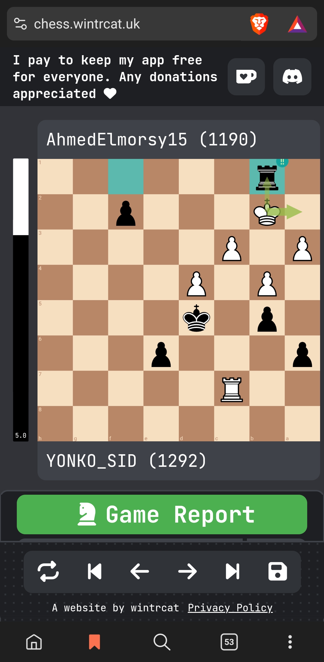 Sacrifice the roook ! · Top Chess Gang