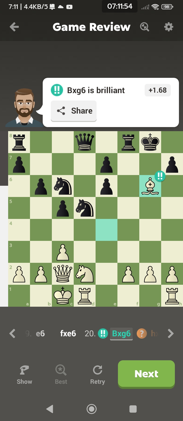 !! Brilliant !! · Top Chess Gang