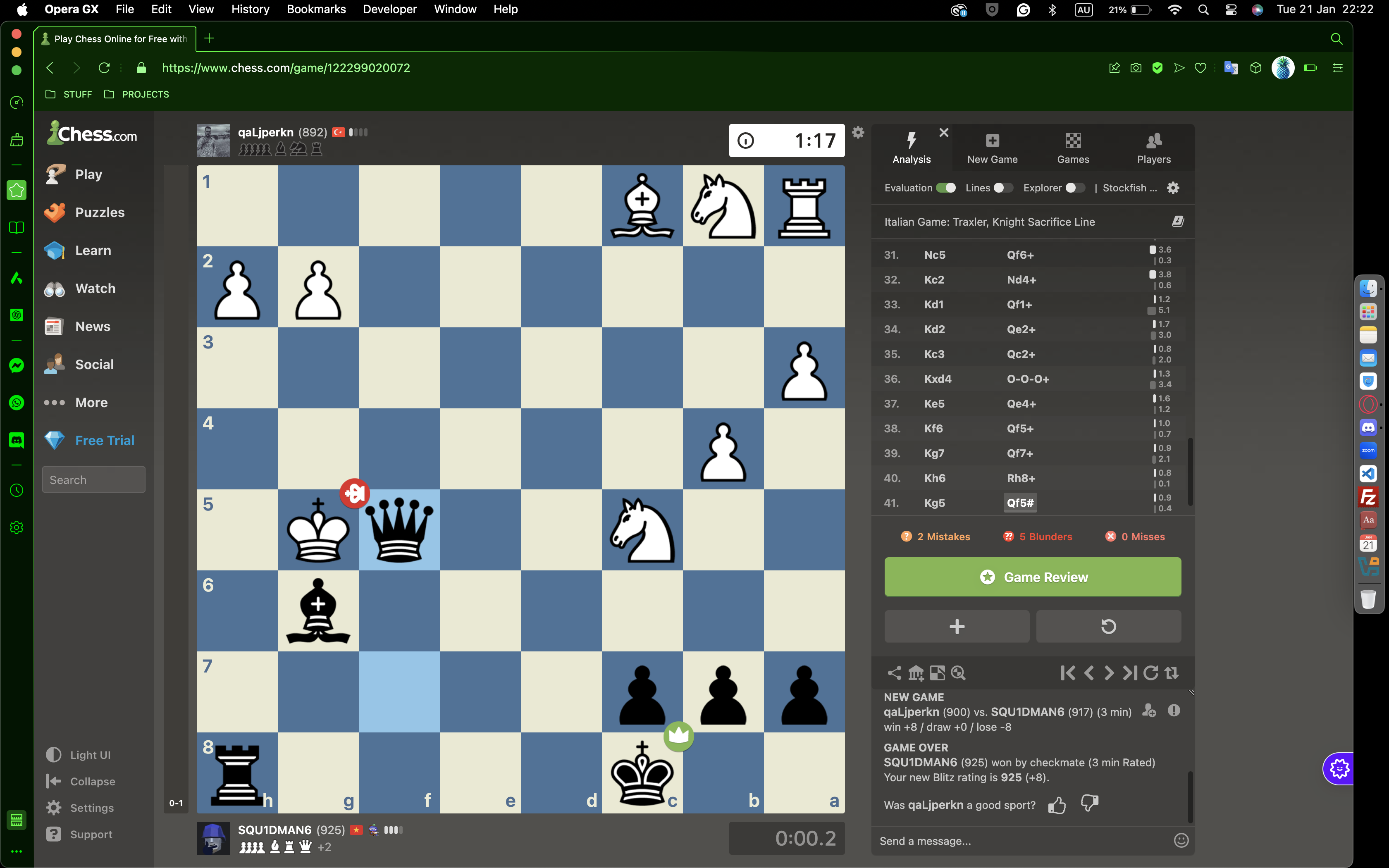 Phew · Top Chess Gang