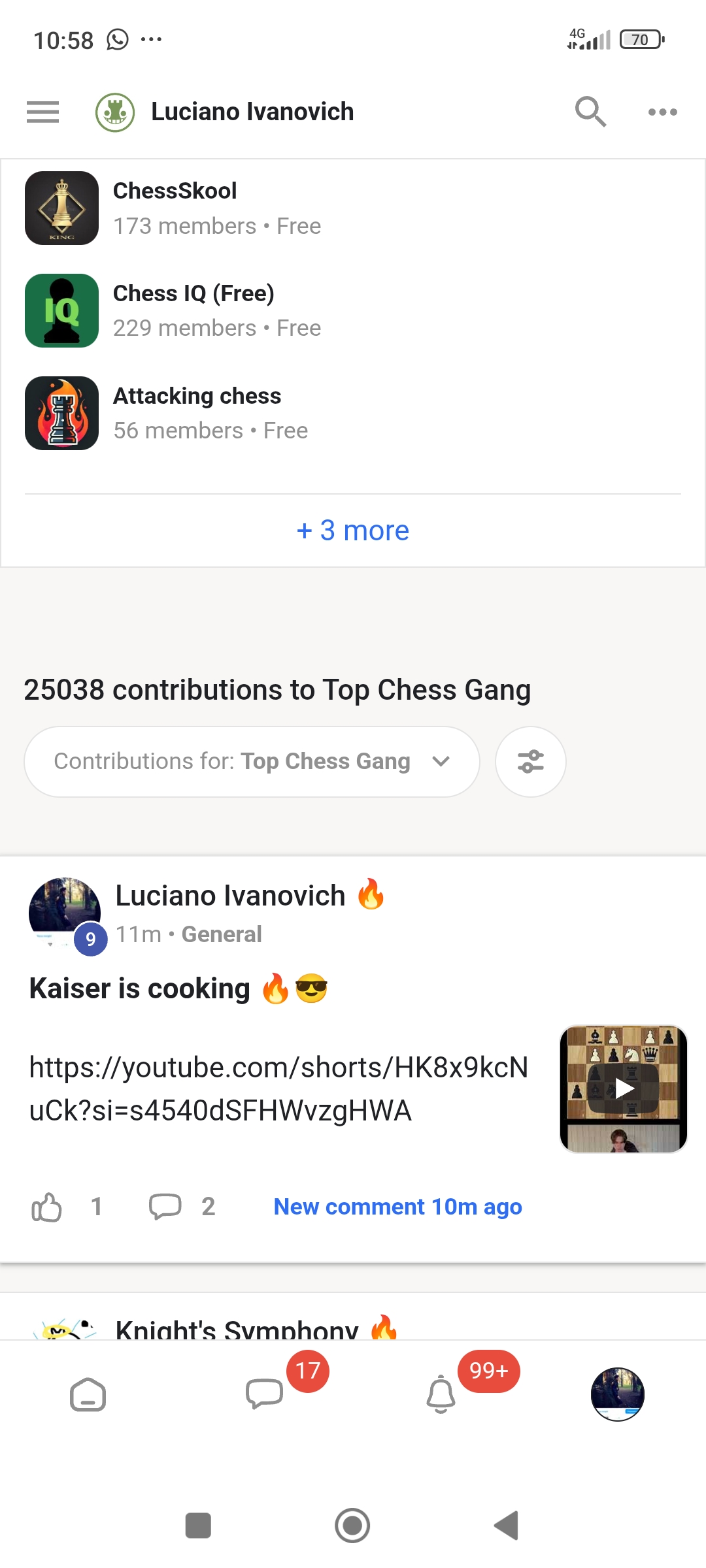 25k 🗿🔥‼️(road to 100k 1/4) · Top Chess Gang