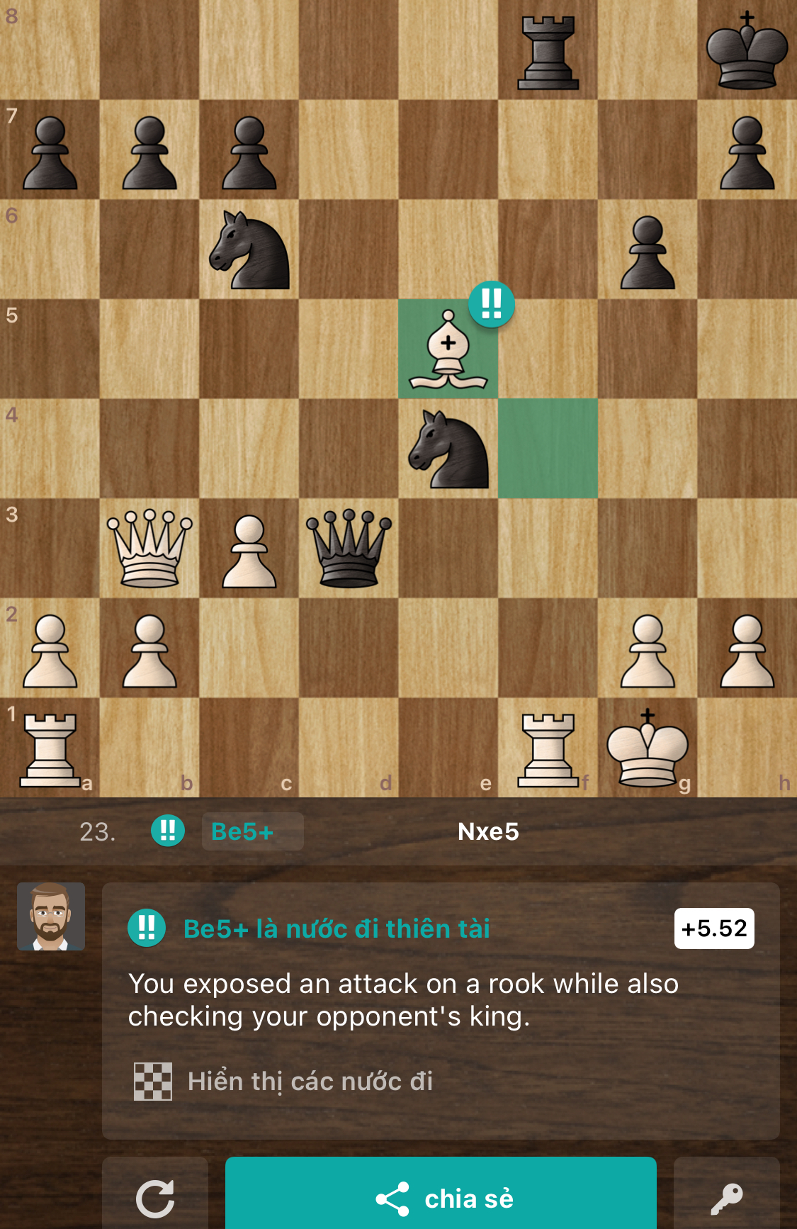 I accidently played a brilliant move · Top Chess Gang