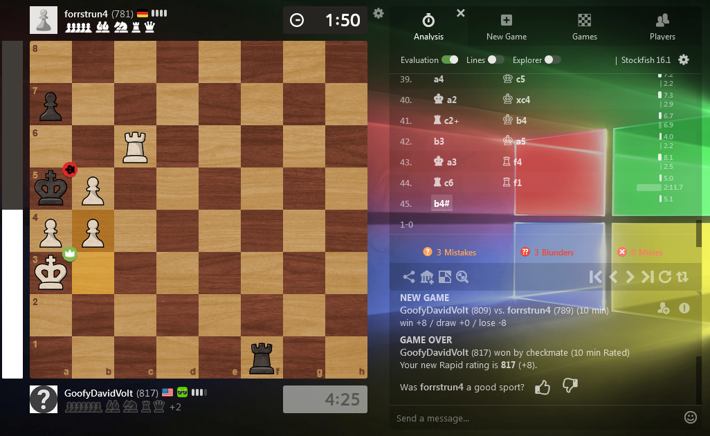 PAWN CHECKMATE LES GO · Top Chess Gang