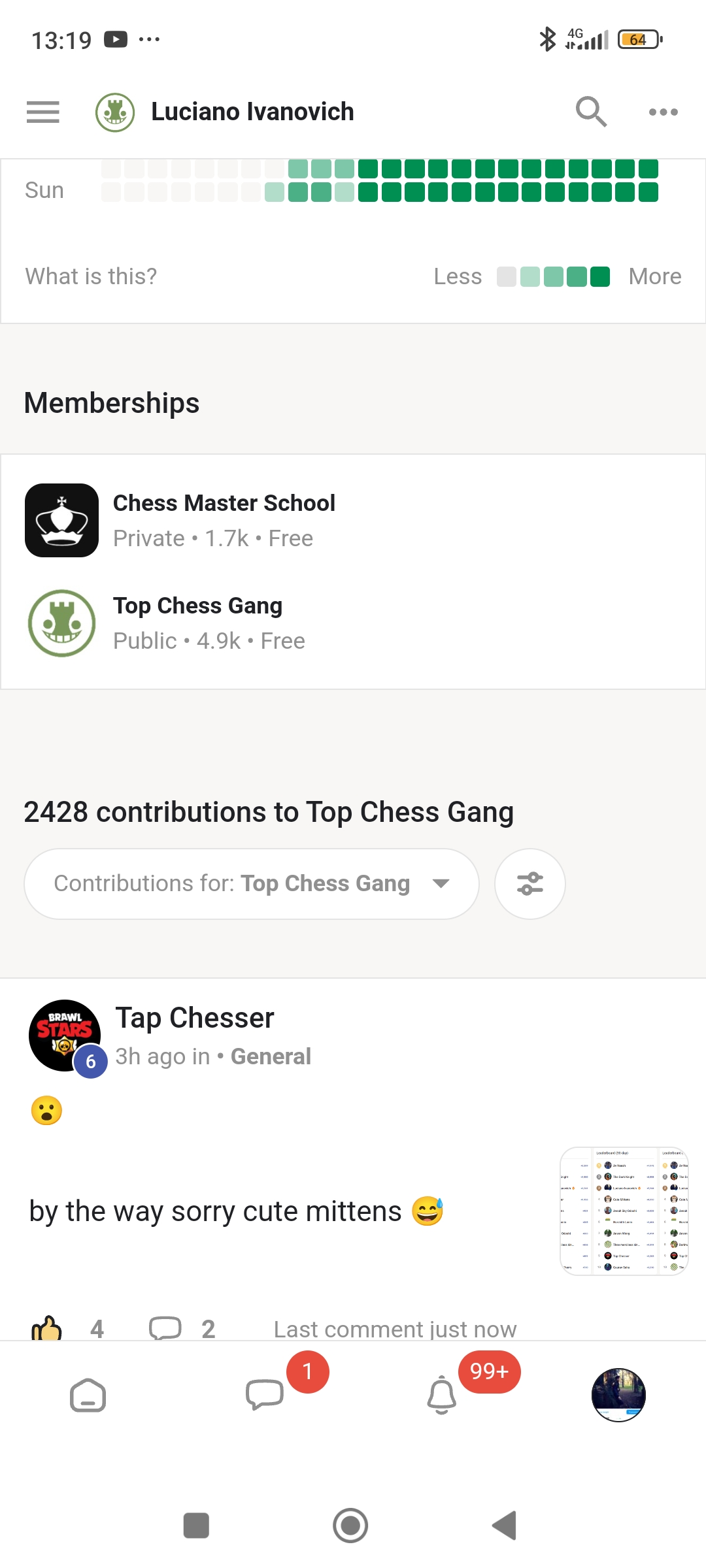 Level 4 completed (Land of heroes) · Top Chess Gang
